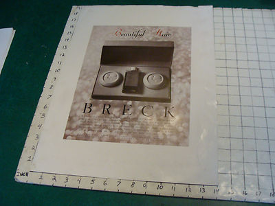 Original 1940's BRECK--POSTER--BABY GIFT PACK; very scarce item for ...