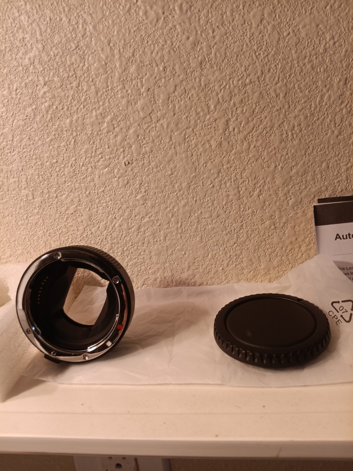 EF-NEX II Auto Focus AF Lens Adapter Converter for Canon EF EF-S to ...