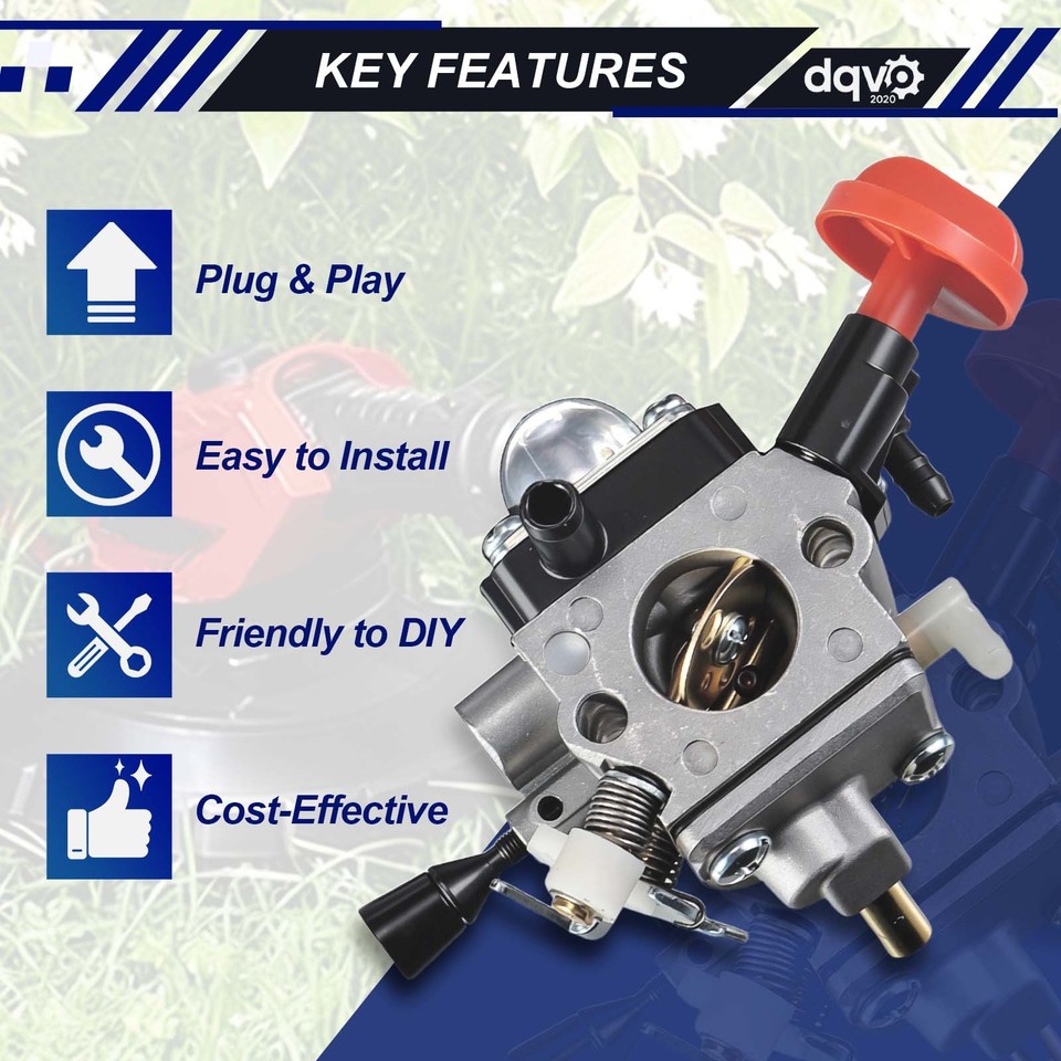 Carburetor Kit For Stihl FS131R HT133 HT131 KM131R FS311 4180 120 0619 ...
