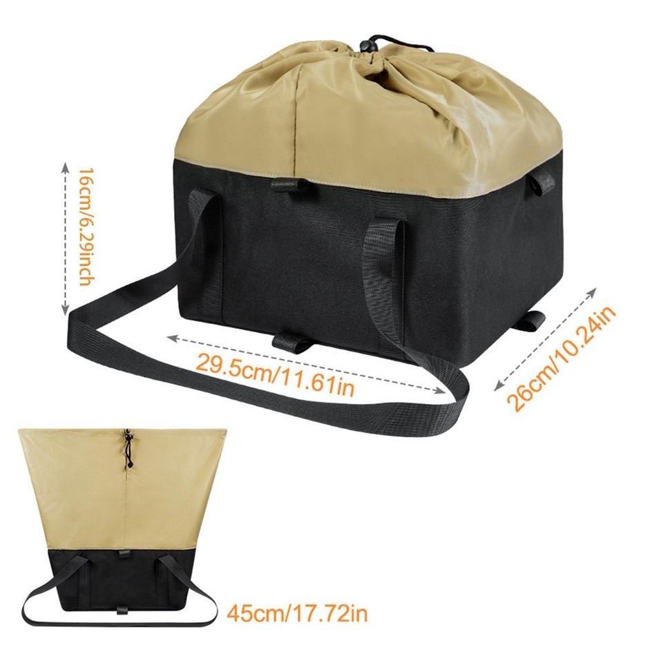 Bike Basket Liner Bag Pet Transport Pet Cat Dog Carrier Bicycle Basket Storage | eBay Australia