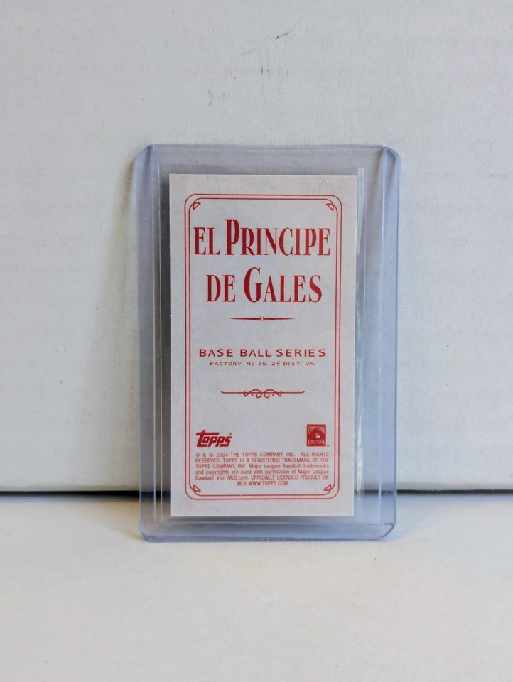 Gary Sheffield | 2024 Topps 206 | El Principe de Gales Back | eBay
