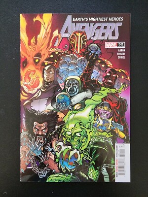 Marvel Comics The Avengers #52 March 2022 Javier Garron Cover | eBay