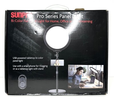 Sunpak Pro Series Bi-Color Panel Light | eBay