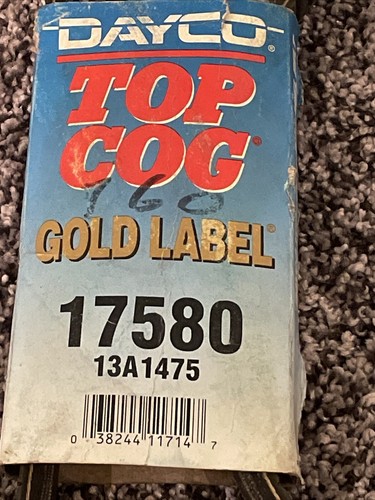 17580 Belt DAYCO TOP COG GOLD LABEL 17580 13A1475 Belt | eBay