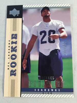 Upper Deck NFL Legends Rookie Michael Boulware 148/650 | eBay