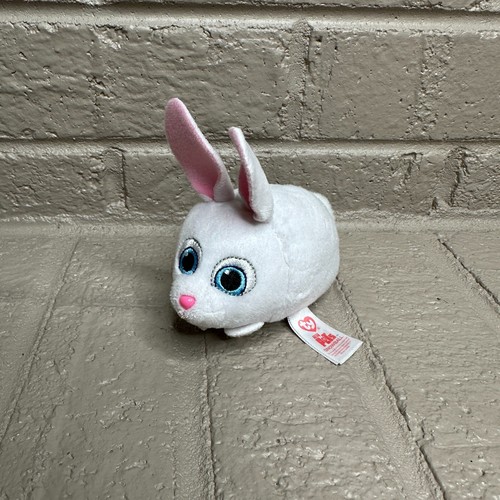 Ty Teeny Tys SNOWBALL The Secret Life of Pets Stackable Plush Animal ...