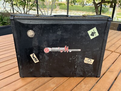 Antique Magician Carry Case Magic Magician Orb Suitcase Vintage Moon ...