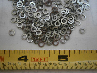 Split Lock Washer #2 Military Spec. MS35338-134 Stainless Steel Lot of ...