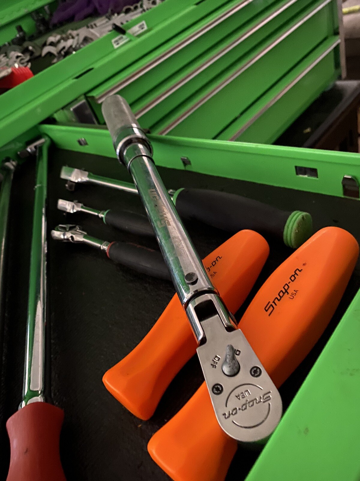 Snap-On QD2FR75 Torque Wrench 3/8 Drive | eBay