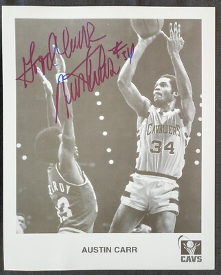 Austin Carr Autograph Cleveland Cavaliers NBA 8x10 Photograph | eBay