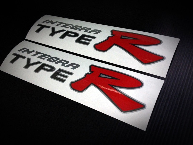 STICKER TYPE R DC5 | eBay