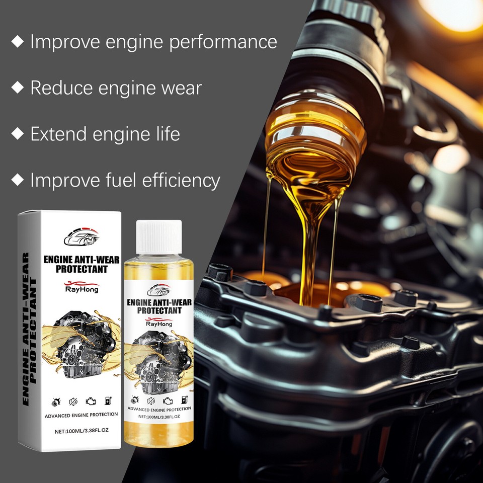 Engine Treatment Oil Additive, Anti-Wear, Highly Effective Engine ...