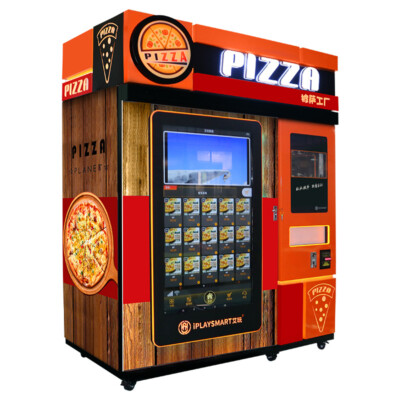 Smart Touch Screen Pizza Vending Machine Commercial Fully Automatic ...