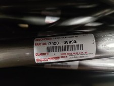 Genuine OEM Toyota 1740317180 Pipe ASSY Exhaust Center 17403-17180 for ...