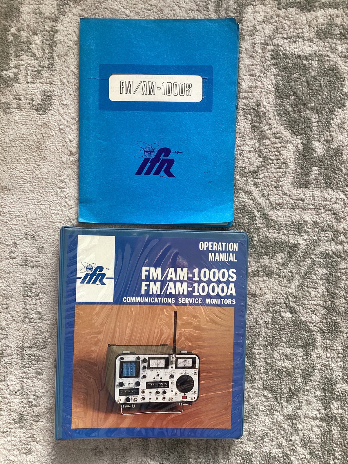 IFR FM/AM - 1000S Communications Monitor Operation Manual | eBay