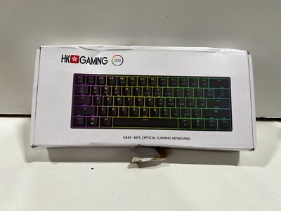 HK Gaming GK61 - 60% Optical Gaming Keyboard RGB Lighting 1000 Hz USB ...