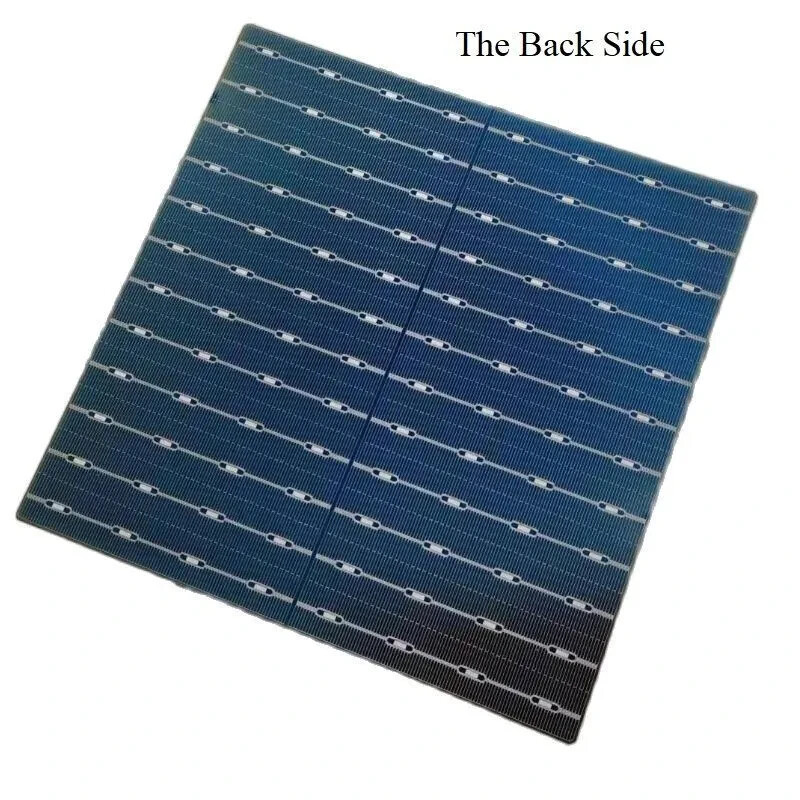 Double Sided 210 x 210mm 10.14W Solar Cells High Efficiency ...