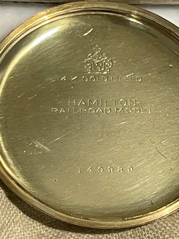 Antique Rare Boxed Hamilton 992 Pocket Watch - 21 jewel - Railroad ...