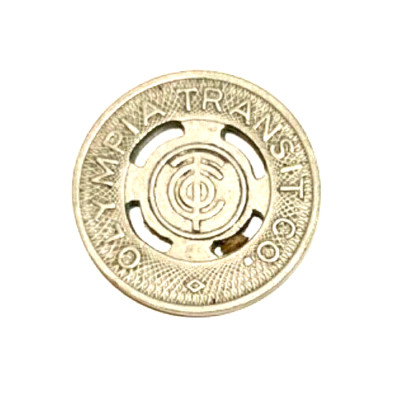 Washington Olympia Transit Co. Token | eBay