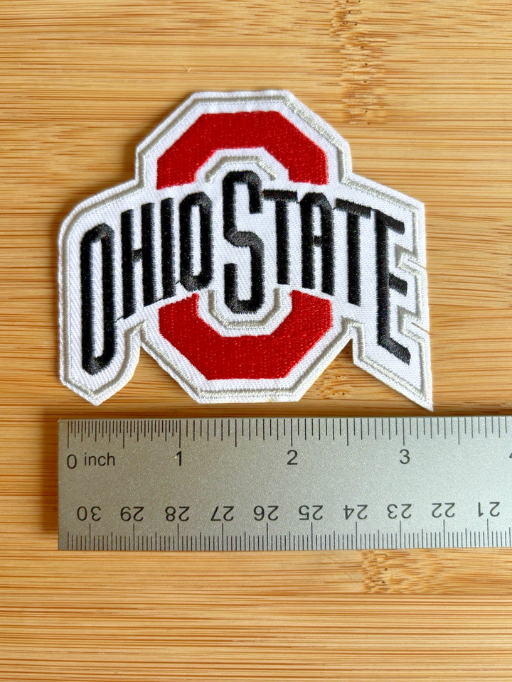 The Ohio State Buckeyes Iron on Patch Great For Hats & Jackets Free ...