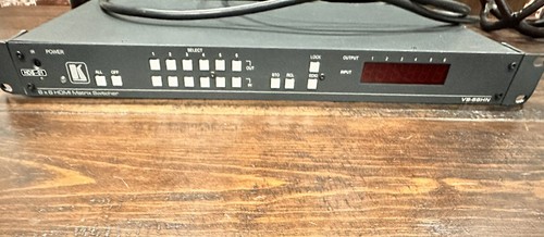Kramer VS-66H3 6X6 HDMI Video & Audio Matrix Switcher With Ethernet | eBay