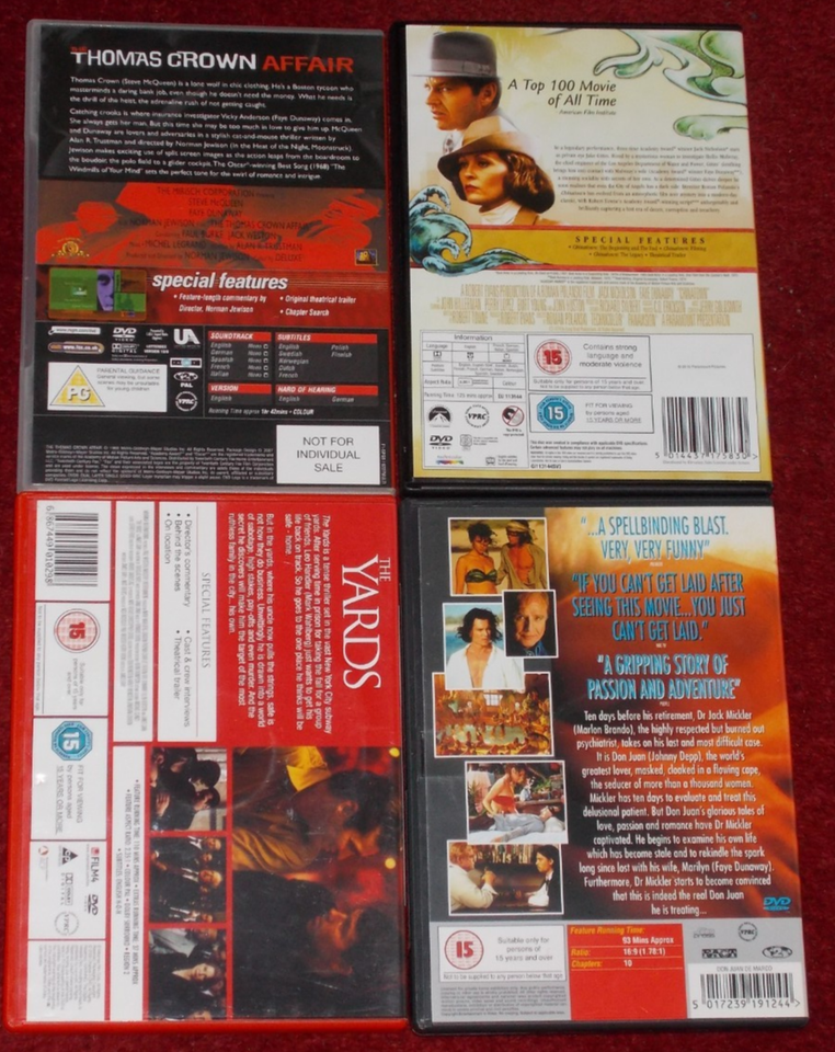 The Fay Dunaway Collection - 4 Films - DVD - Like New | eBay UK