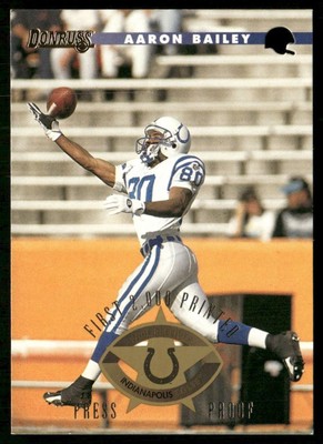 1996 Donruss Press Proofs Aaron Bailey /2000 #128 | eBay