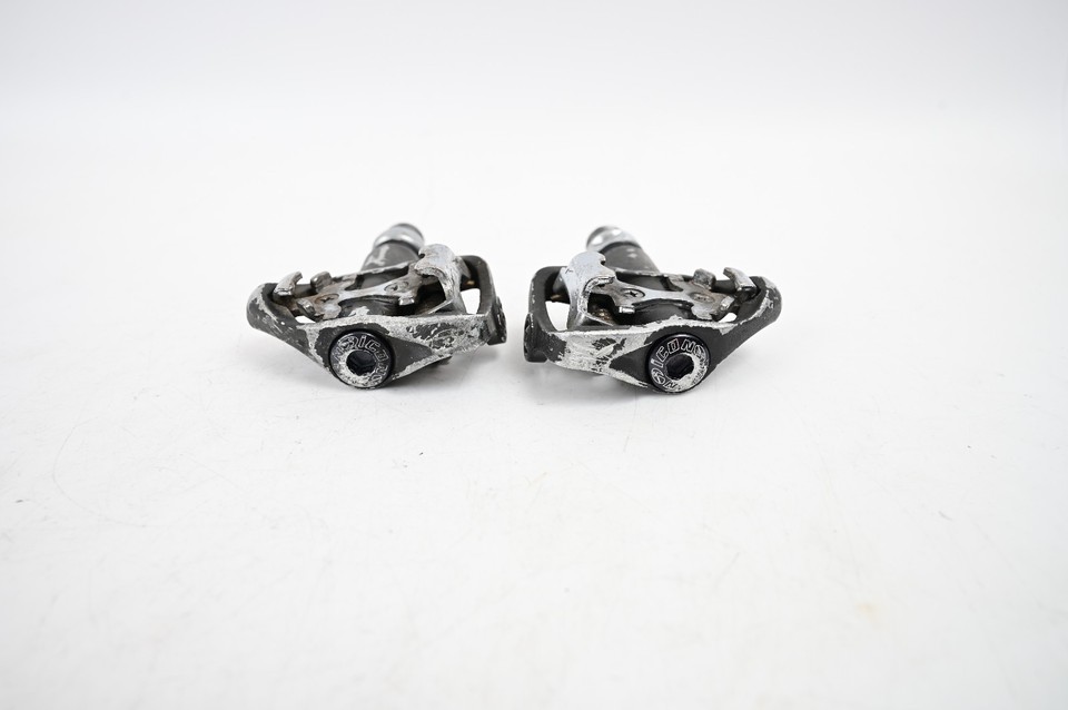 Vintage Trek ICON SPD Clipless Bike Pedals Gray MTB Touring Racing ...