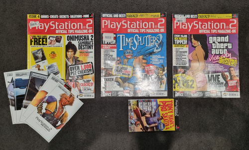 Playstation 2 Official Tips Magazine UK Issue 4 to 6 dated 2002 Inc ...
