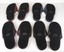 Men's Soft Vinyl House Slippers Brown Black Burgandy Blue Sizes 9-13 ...