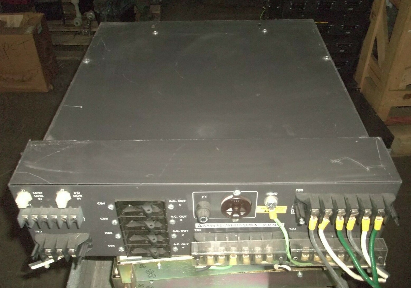 BAILEY NPEP02 NETWORK 90 POWER ENTRY PANEL 120 VAC 50/60HZ (64) | eBay