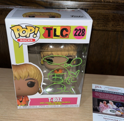 T-Boz Signed " No Scrubs " TLC Funko Pop #228 AUTO JSA COA | eBay