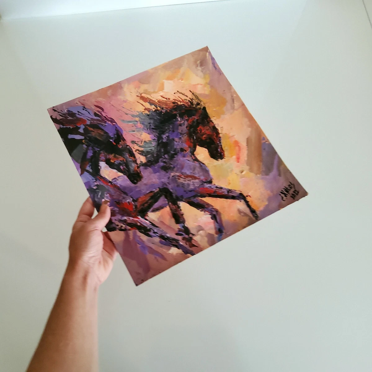 Abstract Running Horse Paintings