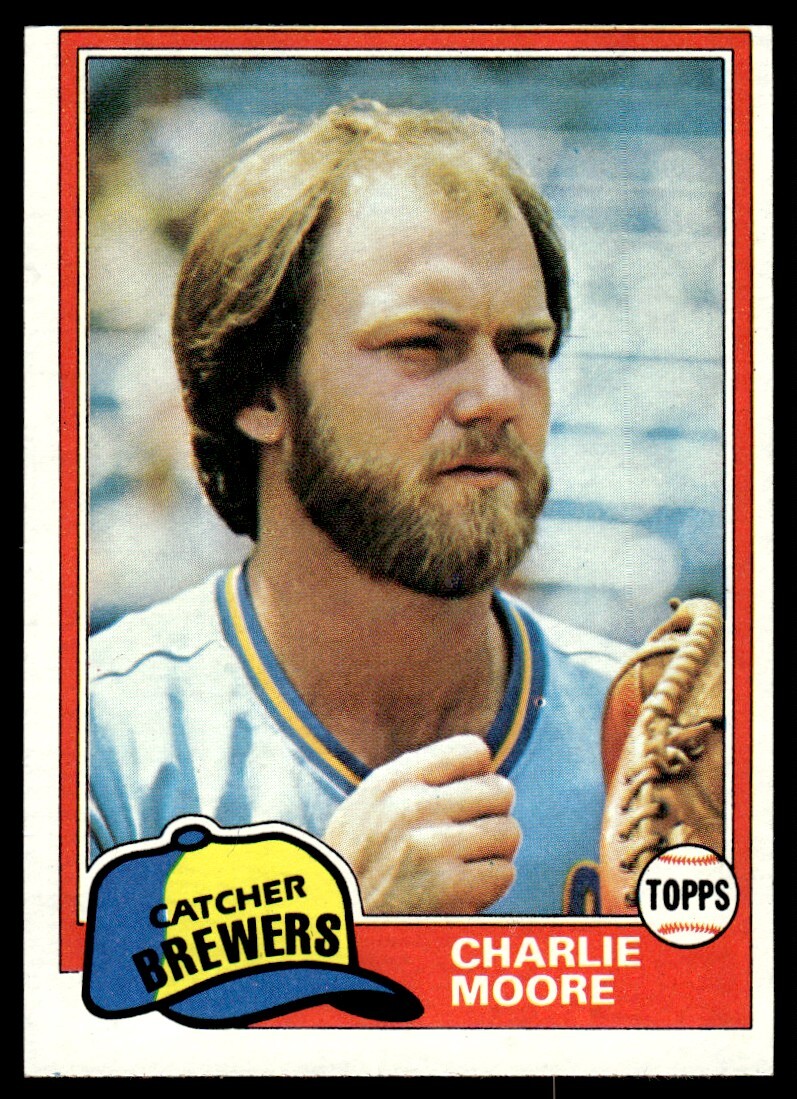1981 Topps Charlie moore Milwaukee Brewers #237 | eBay