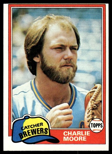 1981 Topps Charlie moore Milwaukee Brewers #237 | eBay