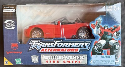 Transformers Alternators Dodge Viper Side Swipe - Brand New Rare ...