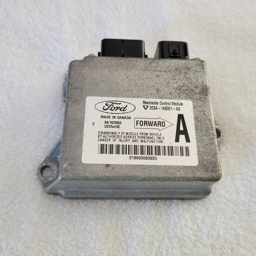 2003 LINCOLN AVIATOR RESTRAINTS CONTROL MODULE UNIT OEM 2C5A-14B321-AG ...