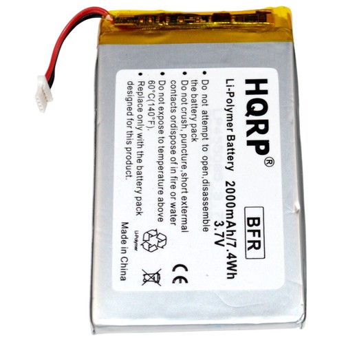 HQRP Rechargeable Battery for 7" RCA Voyager II RCT6773W22B ...