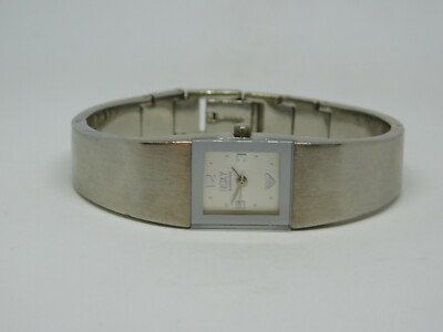 ROXY Quicksilver Silver Tone Quartz Analog Women's Watch Sz. 6 1/2" New ...