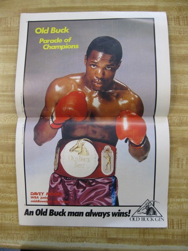 DAVEY MOORE/CHARLIE WEIR South African Boxing World June 1982 DAVEY ...