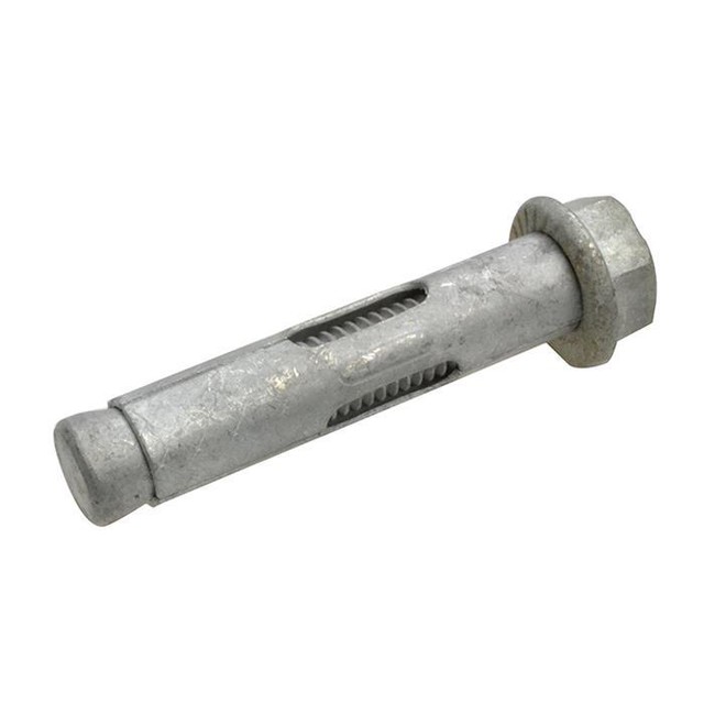 Sleeve Anchor Galvanised 12mm X 100mm (m10 Thread) Hex Concrete ...