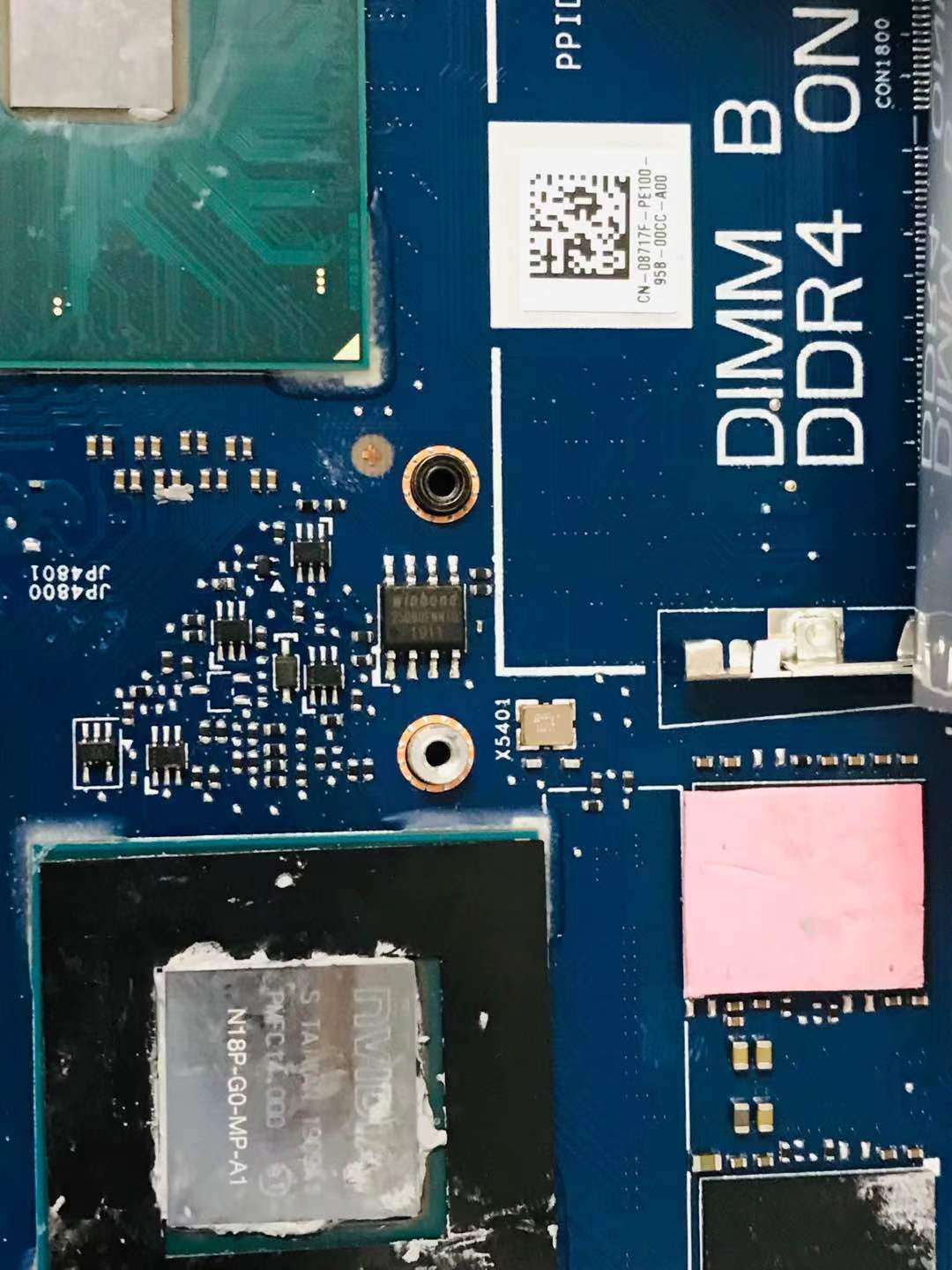 NBL-N15-MB 8717F For Dell Vostro 15 7590 Motherboard SRF6X i5-9300H ...