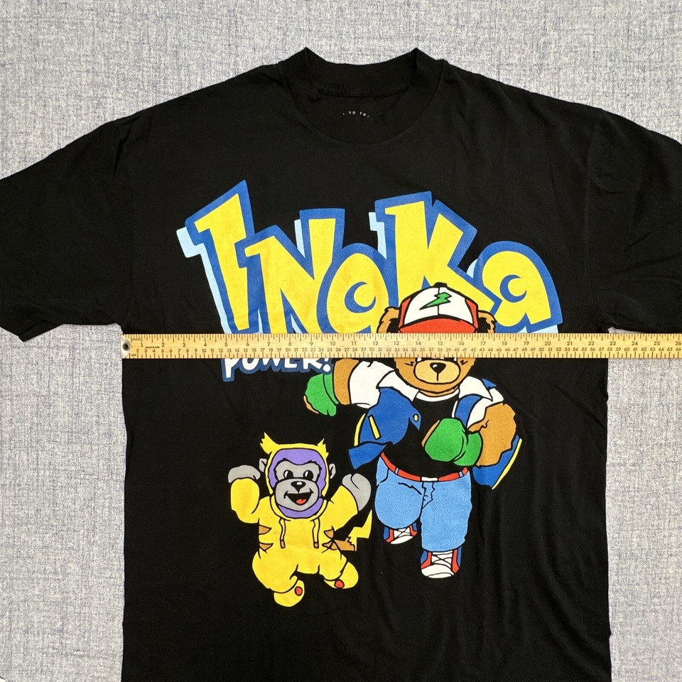 Inaka Power T Shirt Lg Bear Gorilla Art Sportswear Street Wear Catch Em ...