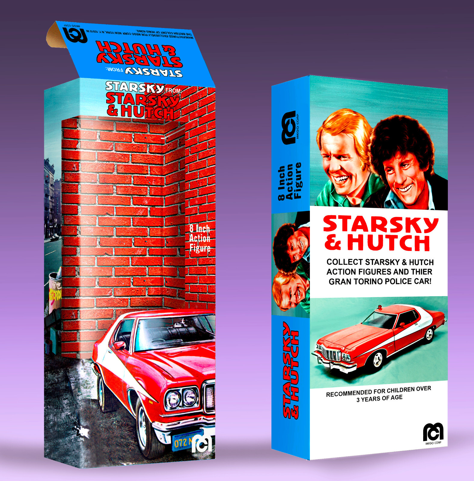 Starsky & Hutch custom Mego box CHOOSE CHARACTER! CUSTOM BOX ONLY! | eBay