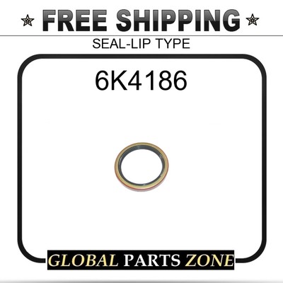 6K4186 - SEAL-LIP TYPE for Caterpillar (CAT) | eBay