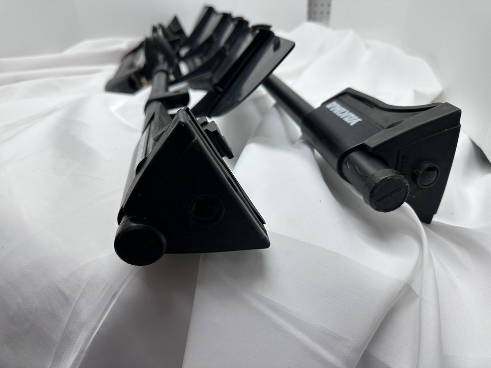 Yakima RailGrab Round Bar Roof Rack 48" set, POWDERHOUND Ski/snowboard ...