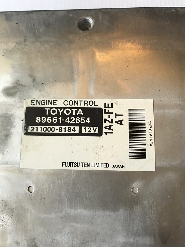 USED OEM 01-03 TOYOTA RAV4 89661-42654 ENGINE COMPUTER 1AZFE A/T | eBay