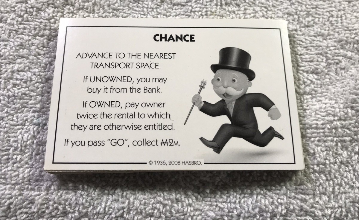 Monopoly Chance From Space