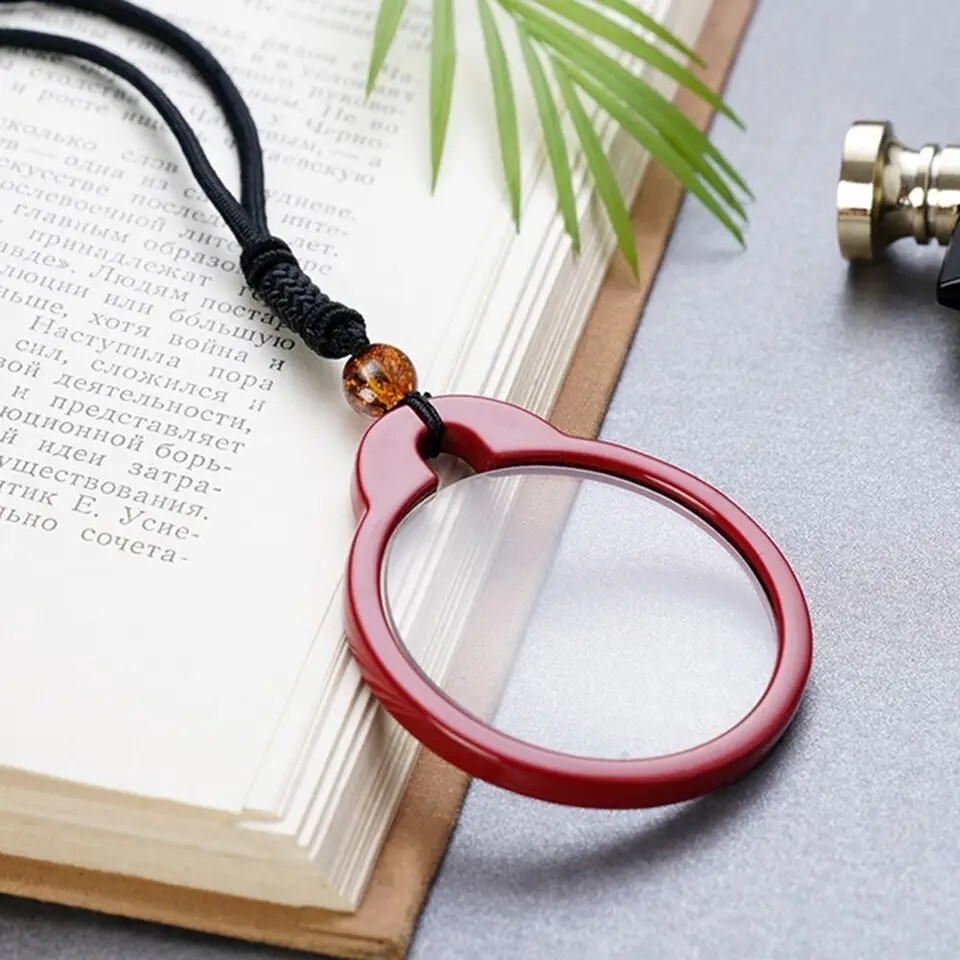 Monocle reader glasses magnifier spectacle eyewear lens travel portable ...