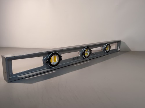 Vintage 24" in. STANLEY No.233-24 Aluminum Level, 6-Vials Made In U.S.A ...